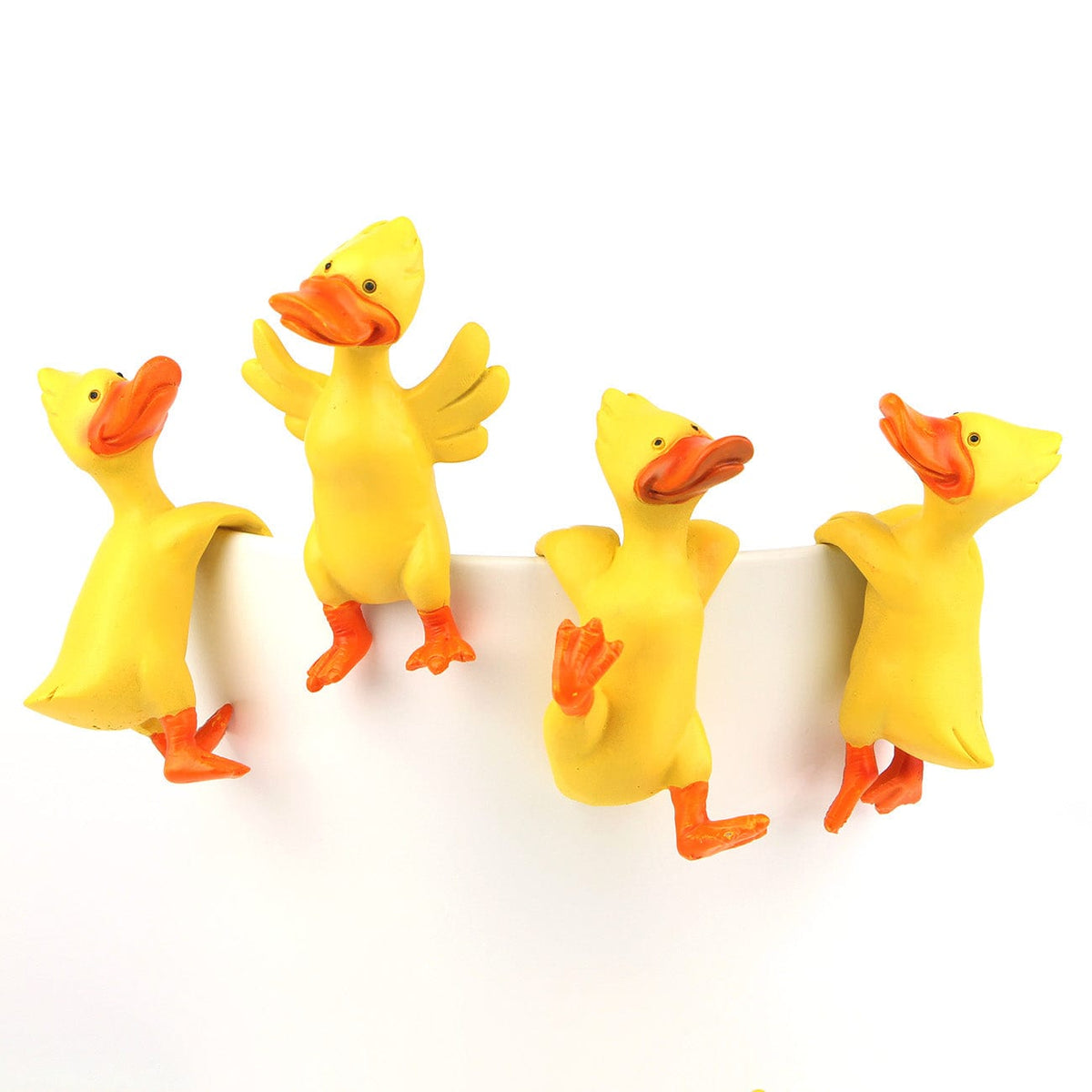Plant Pot Hangers - Yellow Ducks - A Bit Quackers — Gardening Gifts Co.