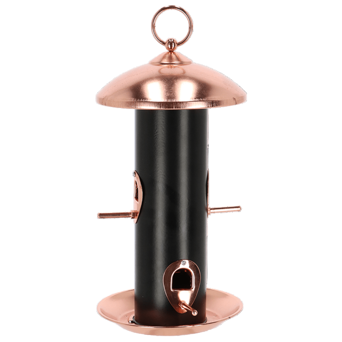 Bird Feeder Seed Dispenser - Black Copper — Gardening Gifts Co.