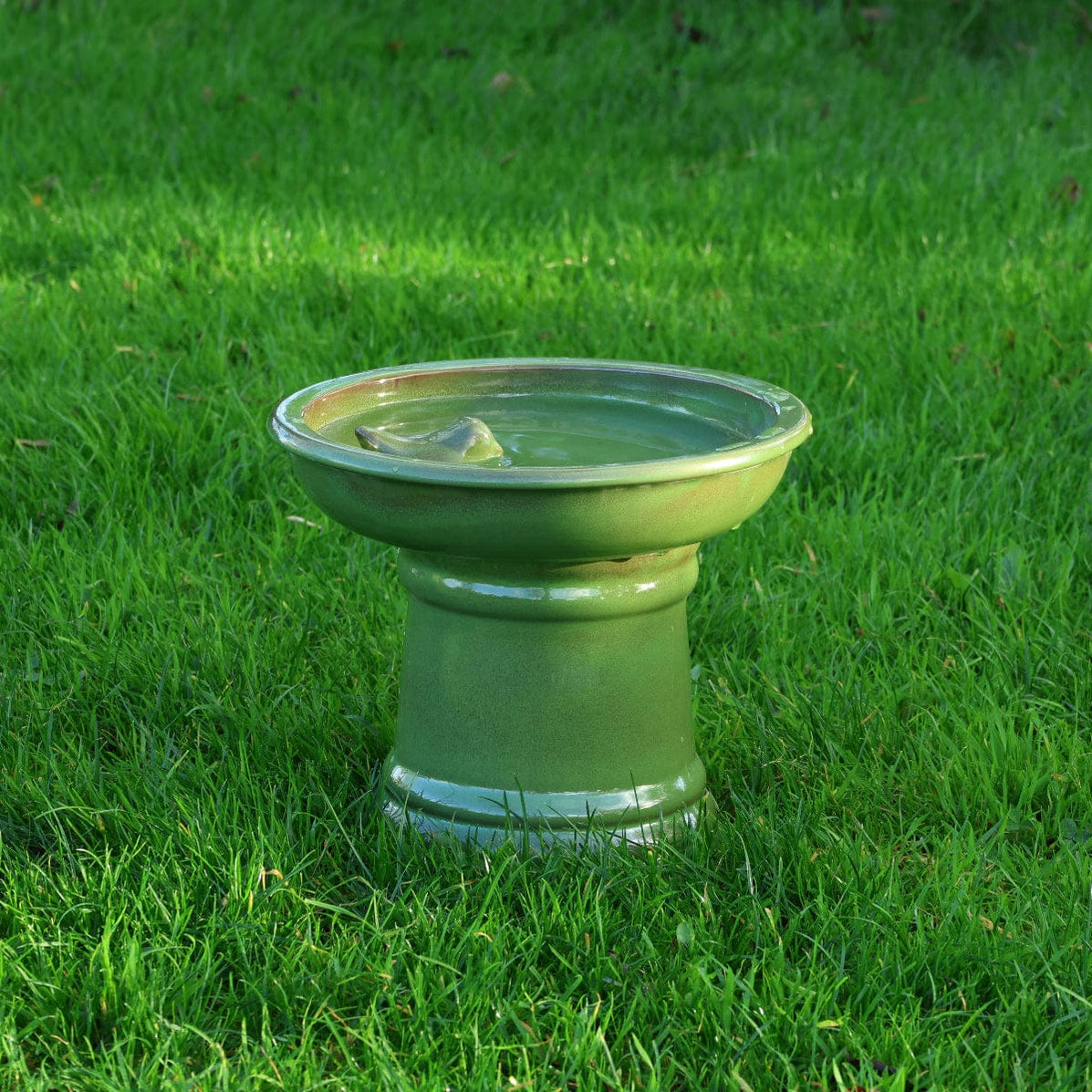 Decorative Ceramic Garden Bird Bath with Stand — Gardening Gifts Co.