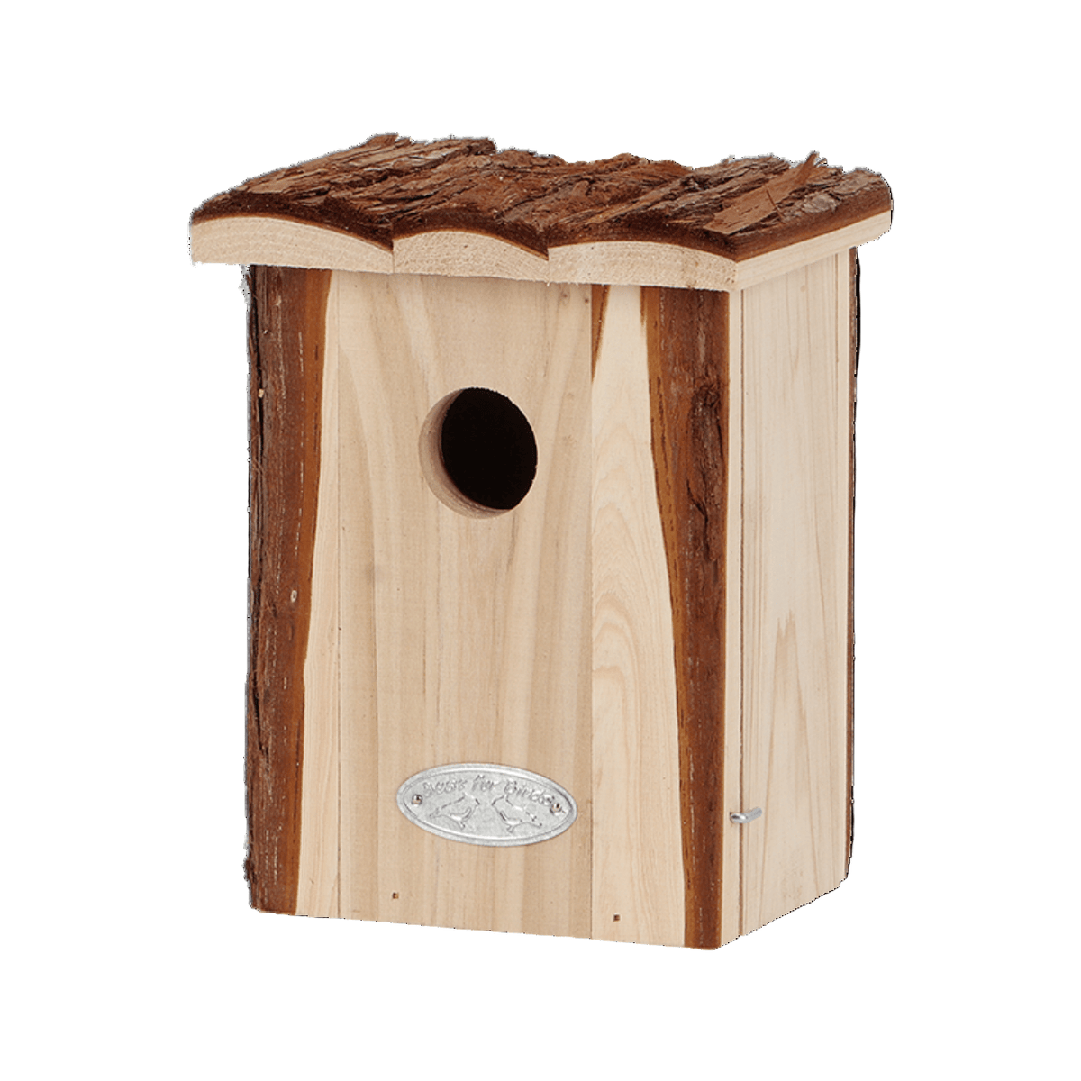Bark Roof Bird House - Winter Wren — Gardening Gifts Co.
