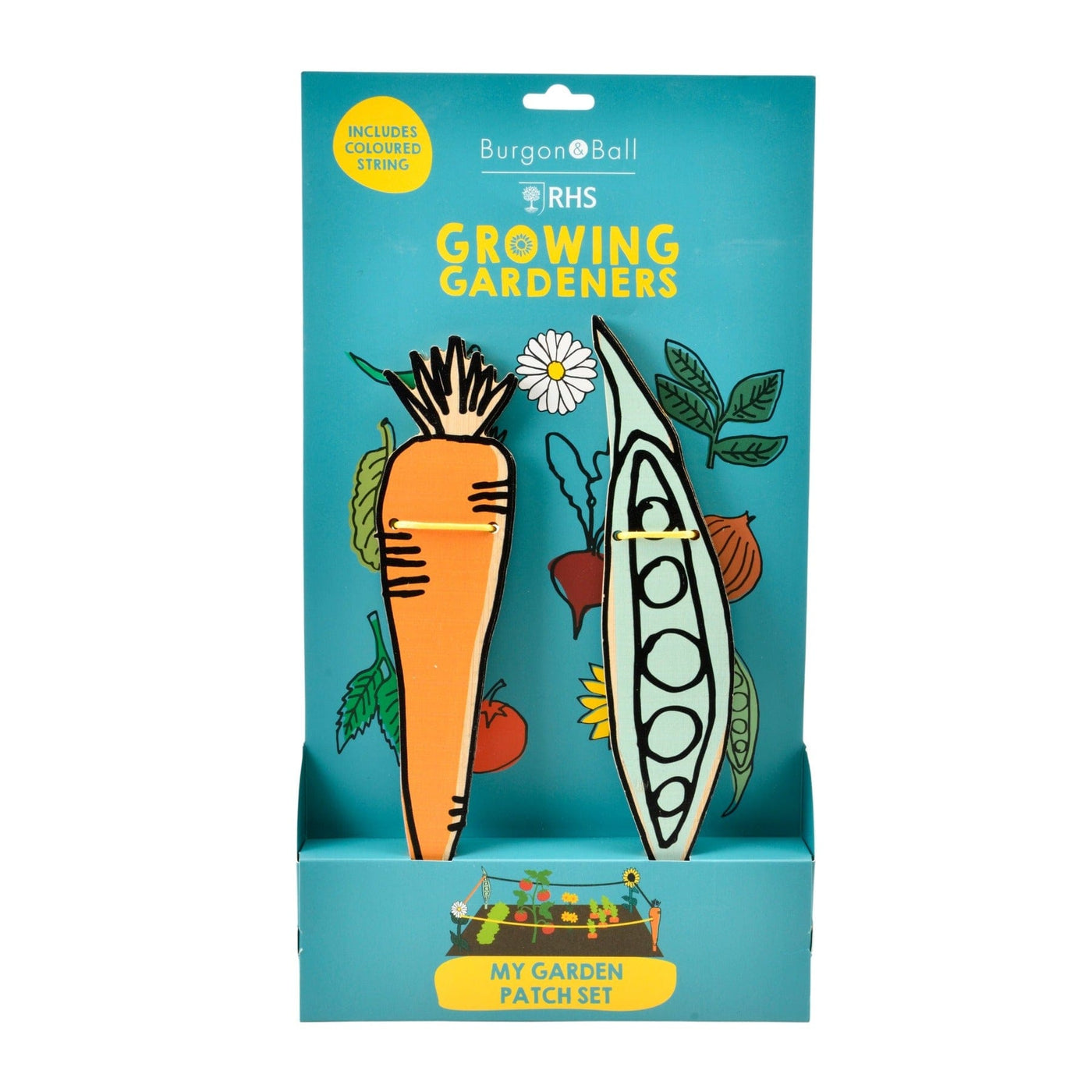 Burgon & Ball My Garden Patch Set - Vegetable - RHS Growing Gardeners ...