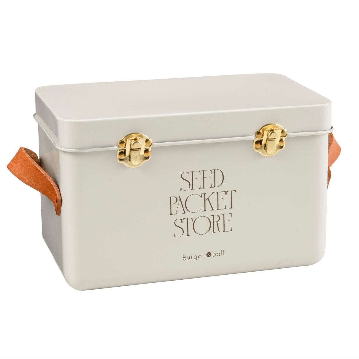 Burgon & Ball Seed Packet Storage Tin - Mushroom — Gardening Gifts Co.