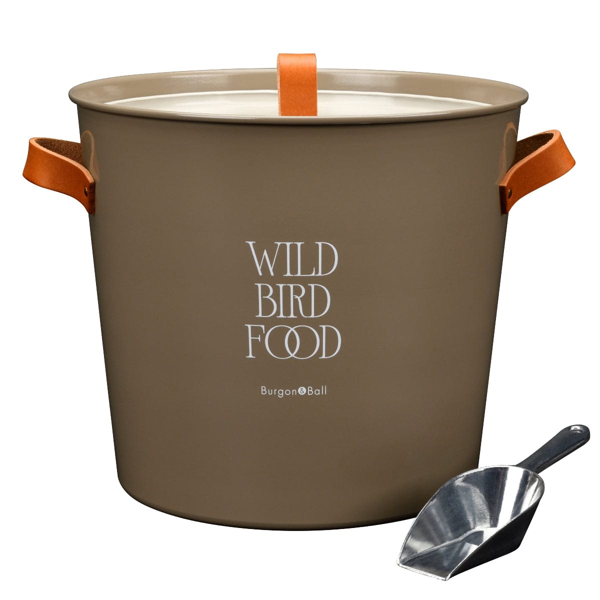 Burgon & Ball Wild Bird Feed Tin - Truffle — Gardening Gifts Co.