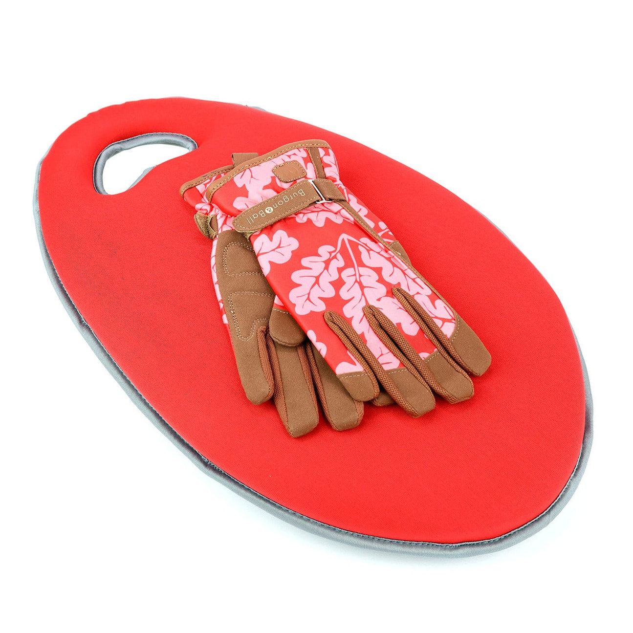 Burgon & Ball Garden Kneeler & Gloves Bundle - Poppy — Gardening Gifts Co.