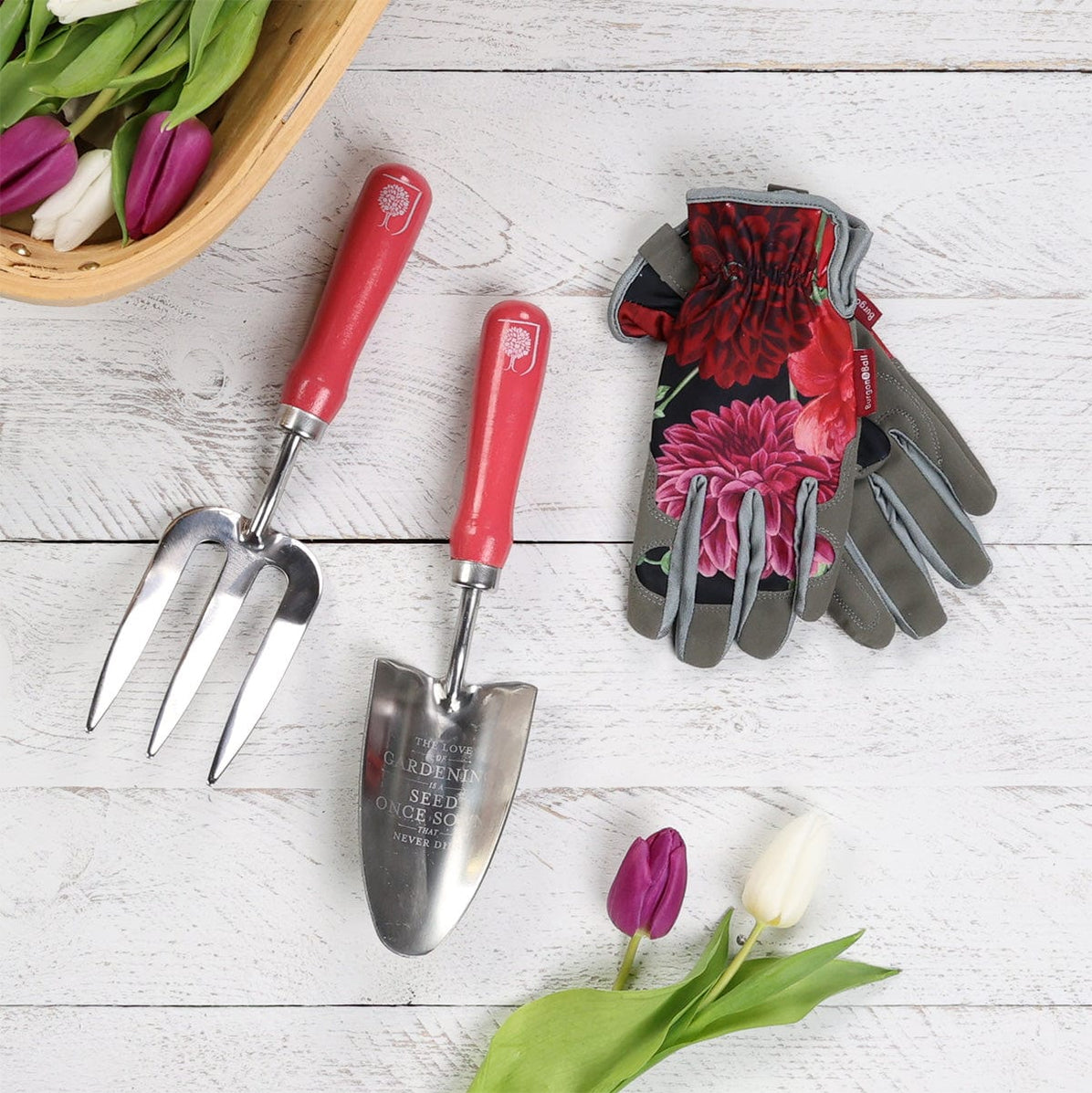Burgon & Ball Garden Tools & Gloves Bundle - British Bloom — Gardening ...