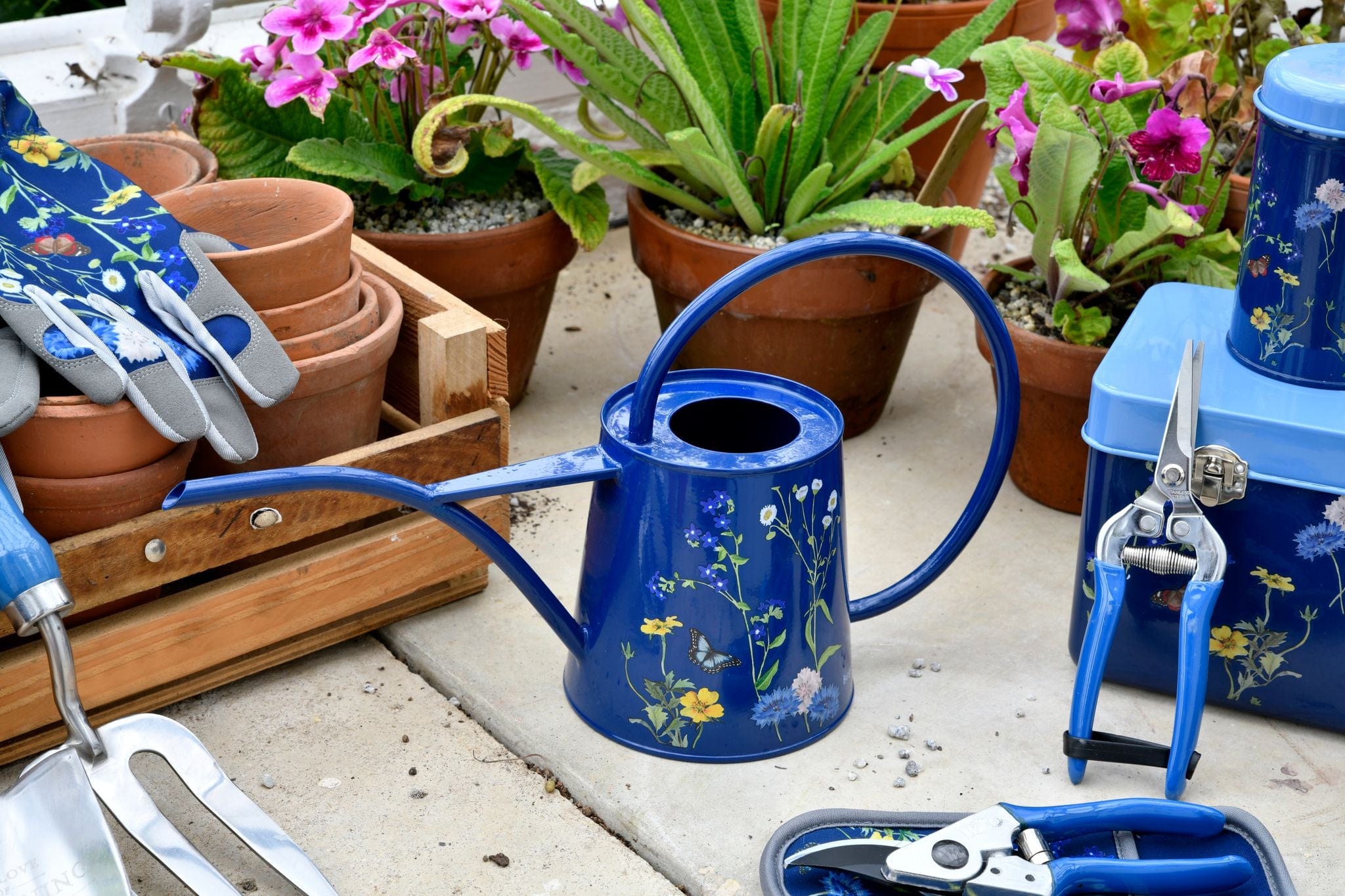 Burgon & Ball British Meadow Indoor Watering Can — Gardening Gifts Co.