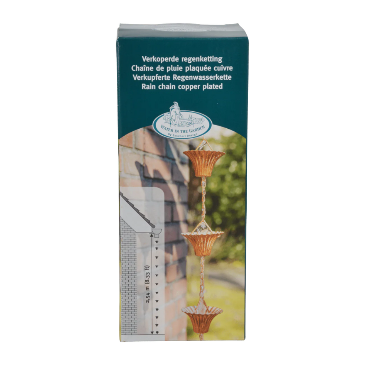 Rain Chain - Copper Plated — Gardening Gifts Co.