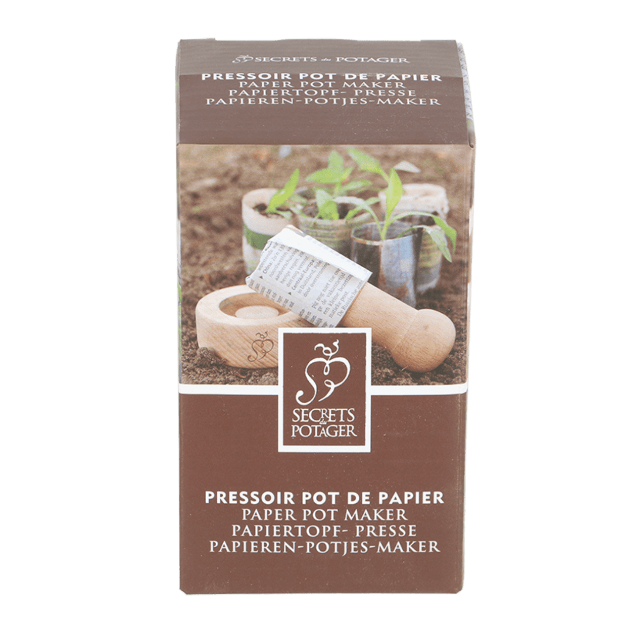 Wooden DIY Paper Pot Maker — Gardening Gifts Co.