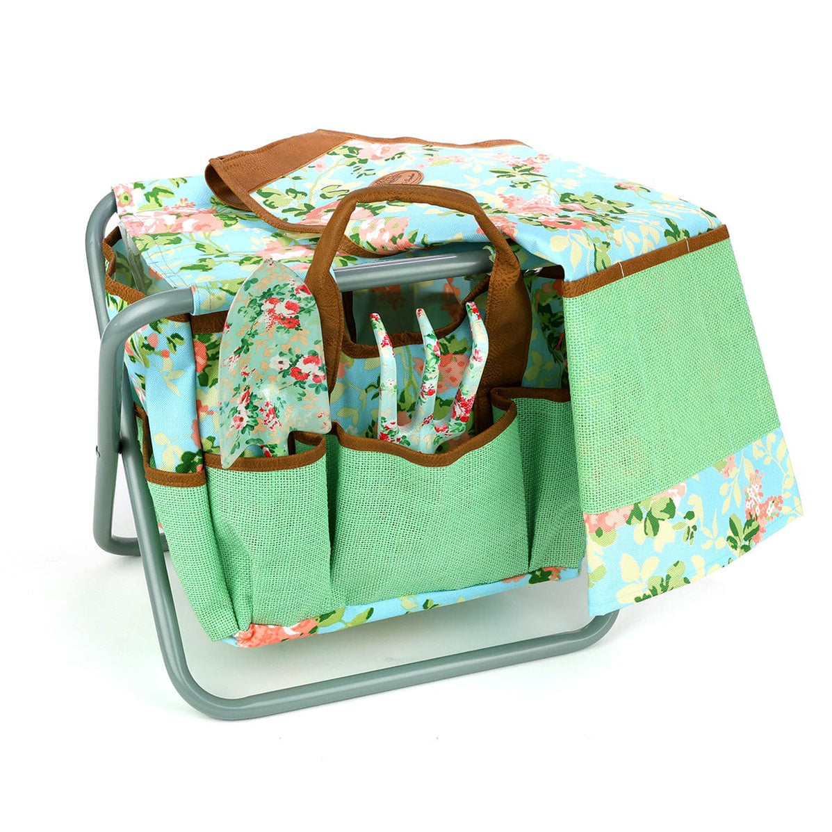 Gardener's Tool Stool Bundle - Rose — Gardening Gifts Co.