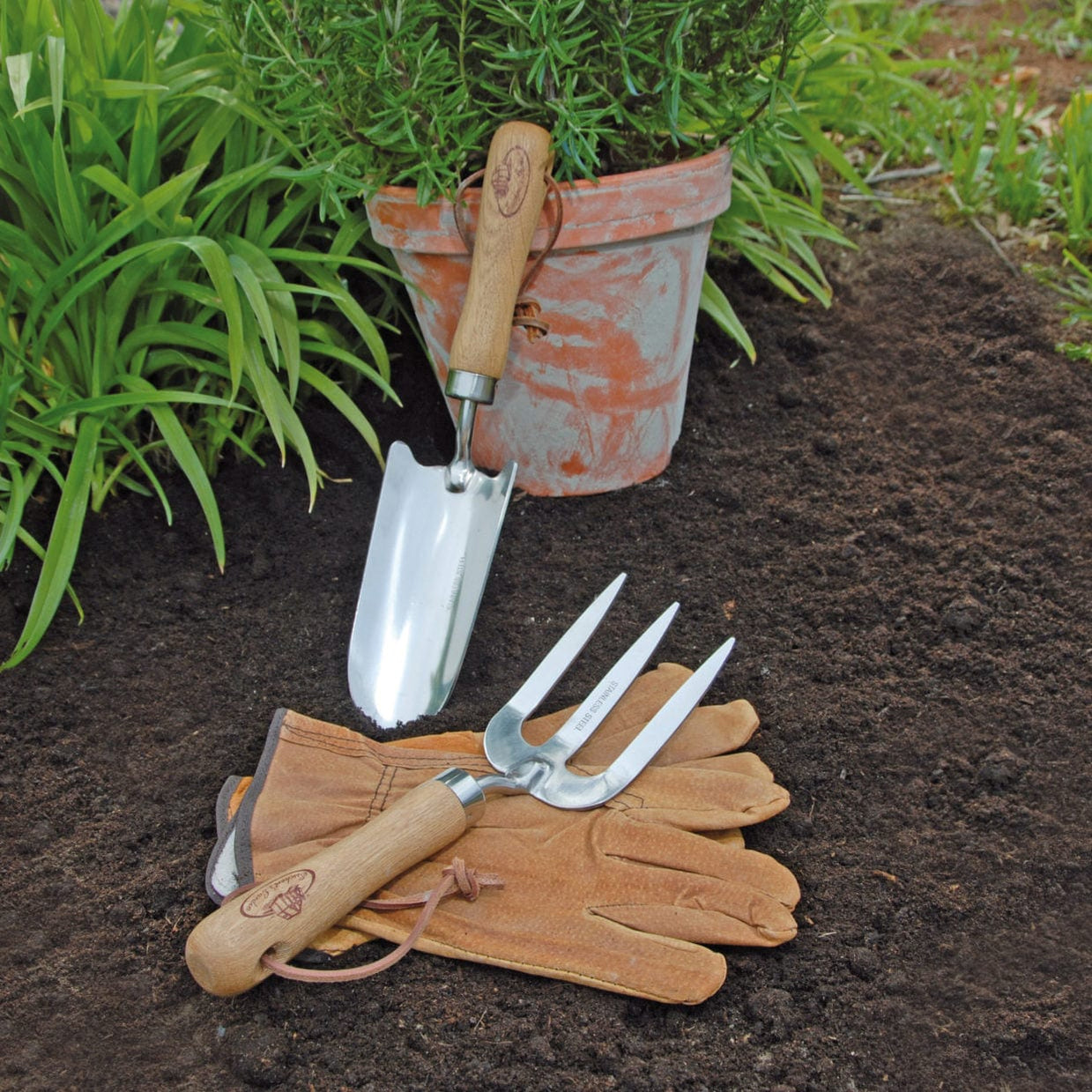 Traditional Garden Tool Gift Set (Stainless Steel) — Gardening Gifts Co.