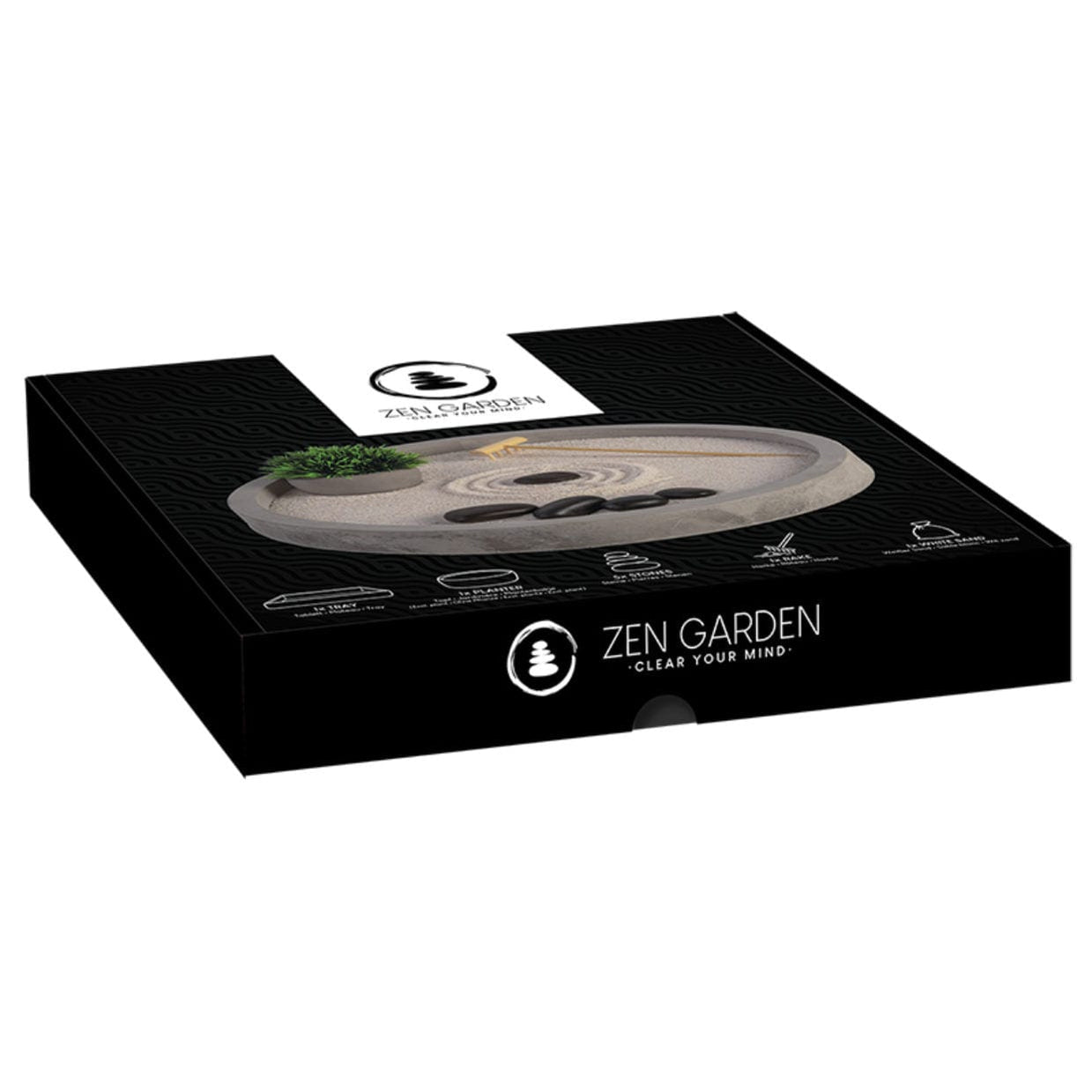 Mini Japanese Zen Garden (Round) — Gardening Gifts Co.