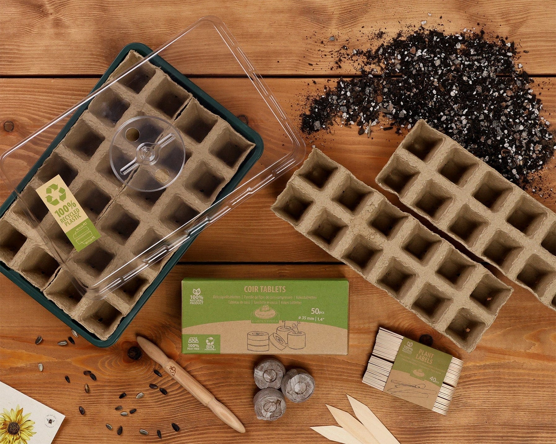 Seed Growing Kit for Eco-Friendly Gardeners — Gardening Gifts Co.