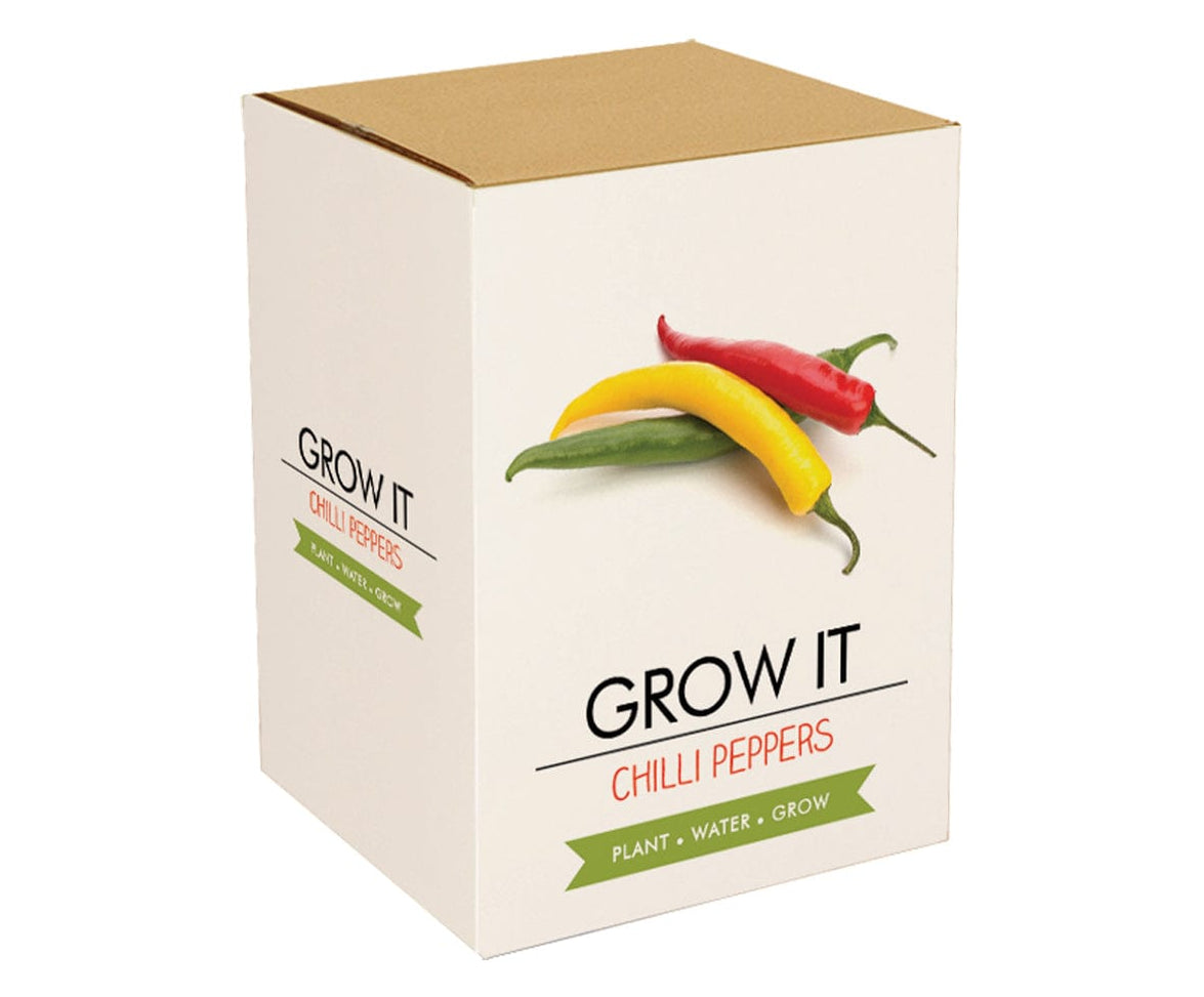 Gift Republic Grow Your Own Chilli Plants - Grow It Chilli Peppers ...