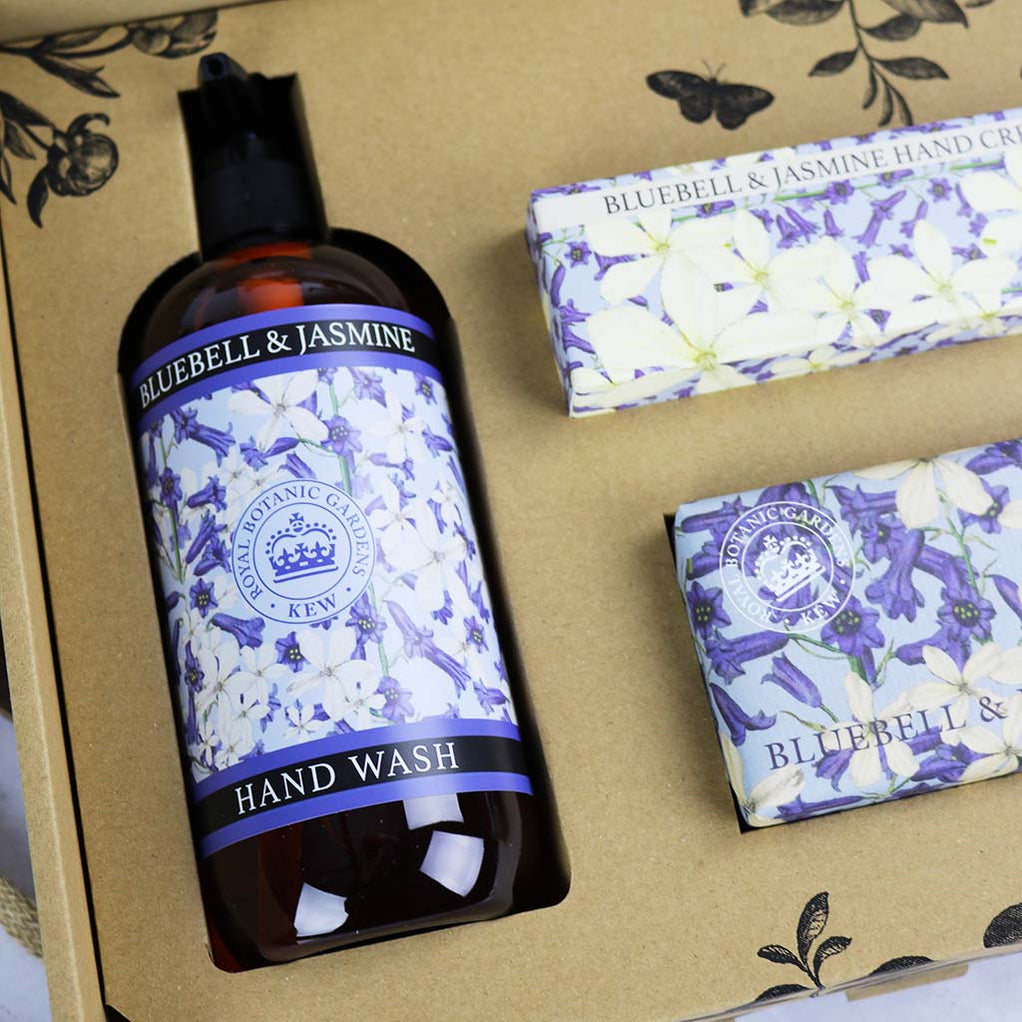 Kew Gardens Bluebell & Jasmine Hand Care Gift Set — Gardening Gifts Co.