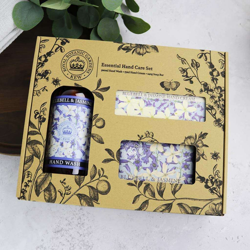 Kew Gardens Bluebell & Jasmine Hand Care Gift Set — Gardening Gifts Co.
