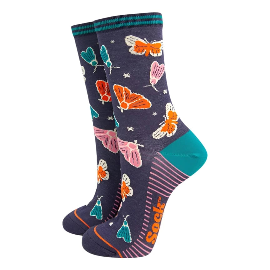Women's Socks - Moths — Gardening Gifts Co.