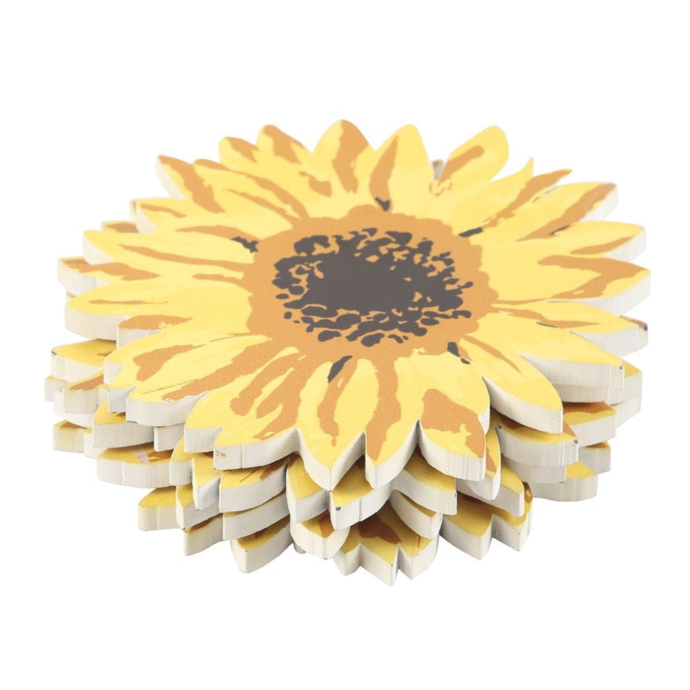 Sunflower Coaster Set - Something Different — Gardening Gifts Co.