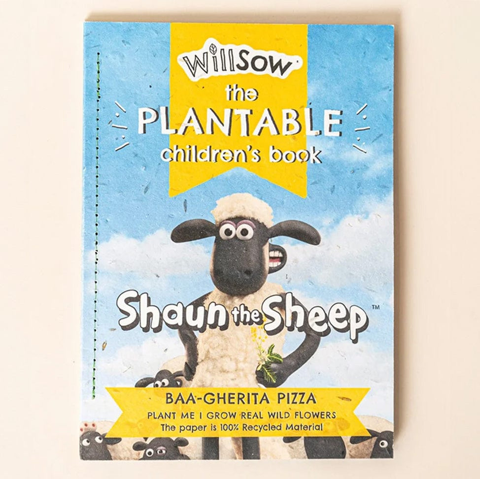 Shaun the Sheep, BAA-GHERITA PIZZA - Plantable Children's Book by ...